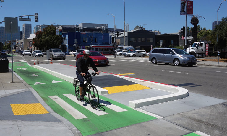 Quick-Build Protected Bike Lane on Seventh – San Francisco Bicycle ...