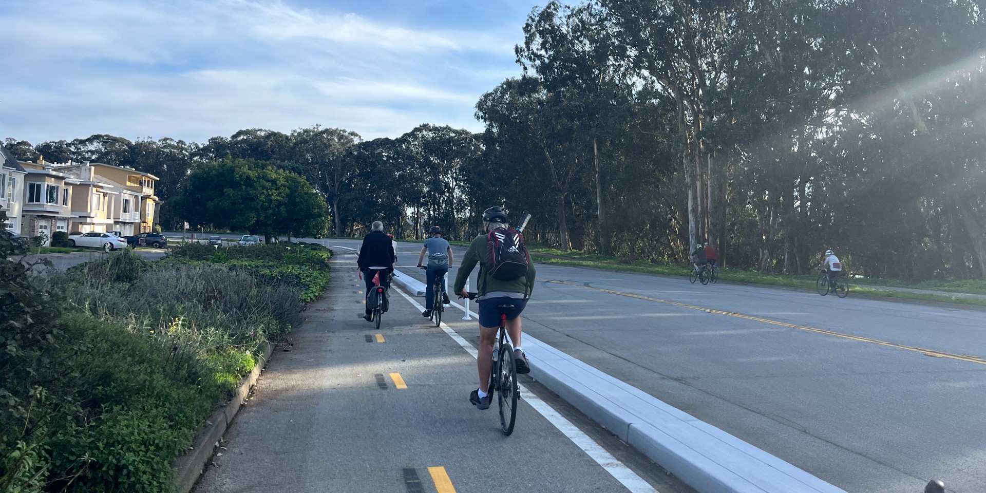 New Lake Merced Blvd bike lane and coalition work for safer streets ...